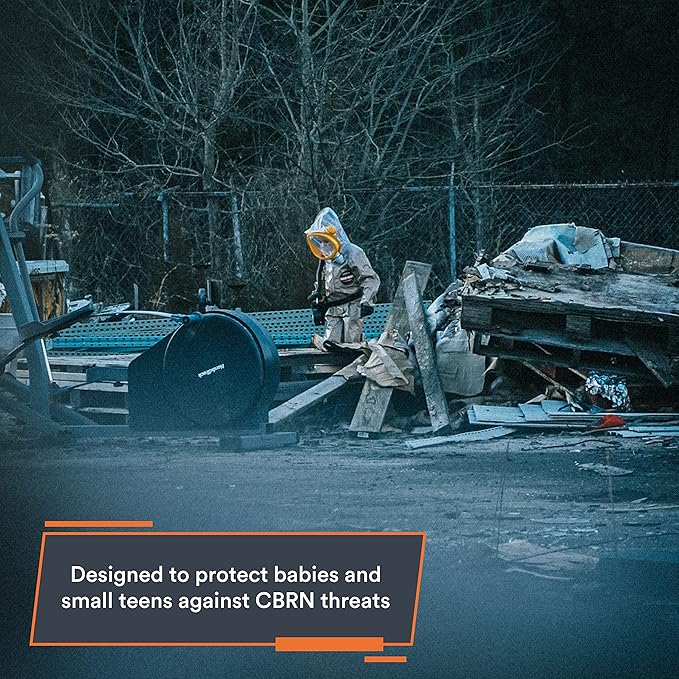 CM-3M CBRN Child Escape Respirator / Infant Gas Mask with PAPR – Harpy ...